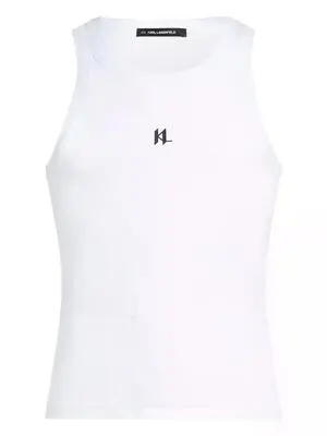 Karl Lagerfeld Logo-print Tank Top