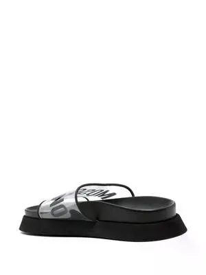Moschino Logo-print Slides