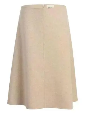 Khaite A-line Skirt - Neutrals