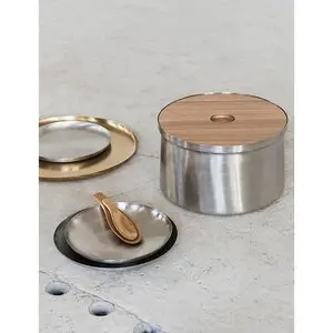 SERAX Bea Mombaers Brushed Steel Bowl