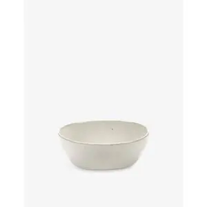 SERAX Uncharted Out Of Lines Stoneware Bowl - White