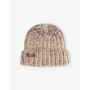 Aries Logo-embroidered Knitted Beanie