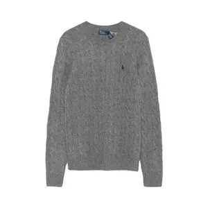 Polo Ralph Lauren Long Sleeve Collared Pullover Sweater - Grey