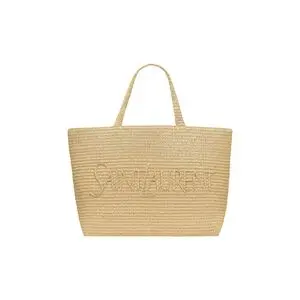 Saint Laurent Raffia Tote