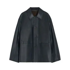 LEMAIRE Leather Workwear Jacket