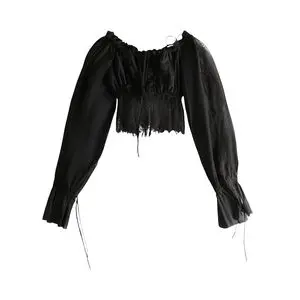ANN DEMEULEMEESTER Jorunn Crop Top