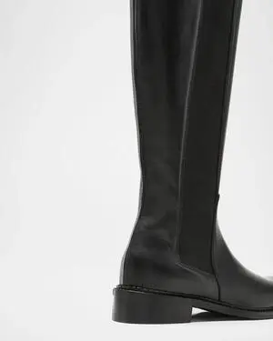 La Canadienne Story Leather Knee-high Boots - Black