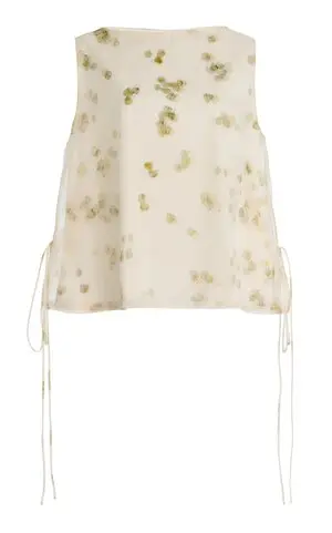 ALTUZARRA Siggi Tie-Detailed Top
