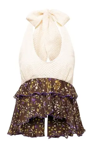 SIEDRES Lori Ruffled Top