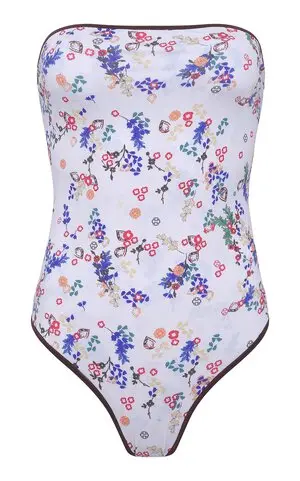 SIEDRES Lior Strapless One-piece Swimsuit
