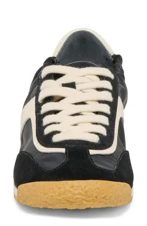 Dolce Vita Sariya Lace Up Sneakers - Black Nylon
