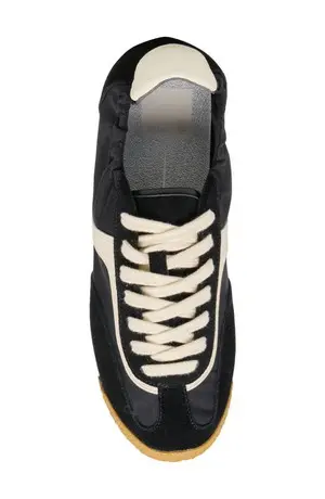 Dolce Vita Sariya Lace Up Sneakers - Black Nylon
