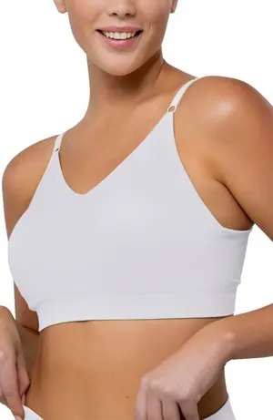UNDEROUTFIT Full Coverage Comfort Bra - White