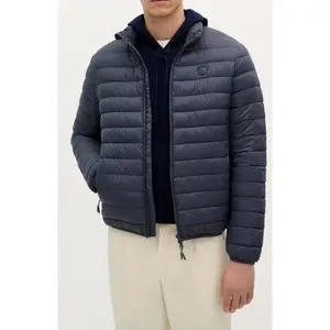 SCALPERS Gstaad Puffer Jacket - Navy