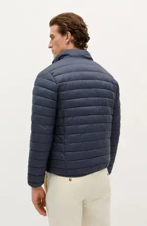 SCALPERS Gstaad Puffer Jacket - Navy
