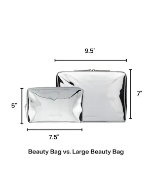 WELLINSULATED Limited Edition Performance Beauty Bag - Silver/lilac