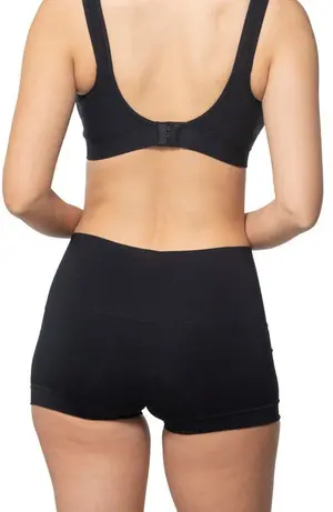 UNDEROUTFIT Smoothing At Waist Boyshort - Black