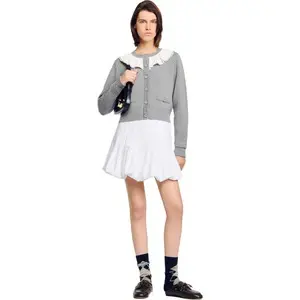 Sandro Ruffle Cardigans For Women