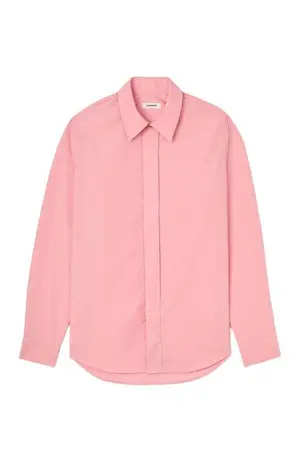 Sandro Plain Shirt - Baby Pink