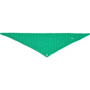 Sandro Cable Knit Bandana - Green