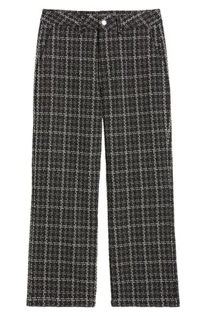 SANTO STUDIO Uno Flare Tweed Pants