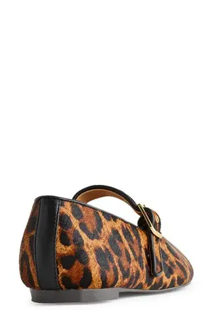 Madewell Remy Leopard Mary Jane Flat