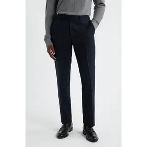 HERITAGE GOLD Water-Resistant Stretch Wool Suit Trousers
