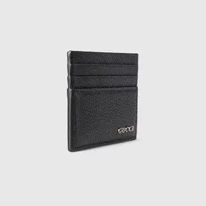 Gucci Card Case With Logo Leather