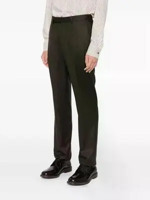 Zegna Wool Trousers - Brown