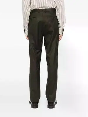 Zegna Wool Trousers - Brown