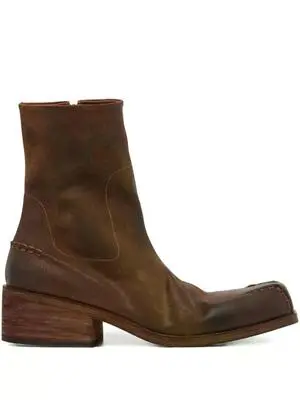 Marsèll Leather Ankle Boots