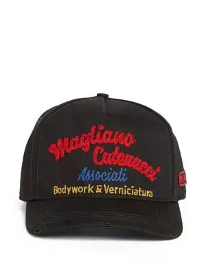Dsquared2 Vaquera Catenacci Baseball Cap - Black