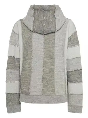 Dsquared2 Patchwork Hoodie - Grey
