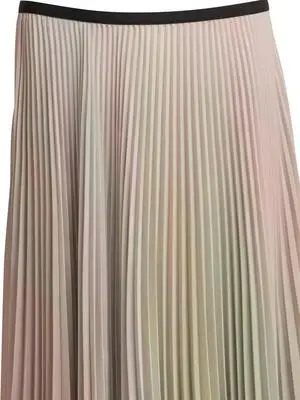 SEMPER Pleated Midi Skirt - Pink