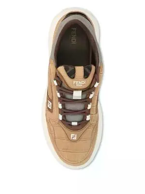 Fendi Logo-embossed Sneakers
