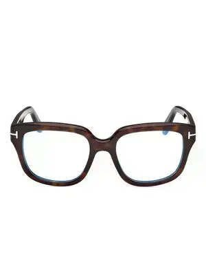TOM FORD Square-frame Glasses - Brown