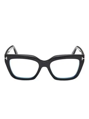 TOM FORD Square Frame Glasses - Black