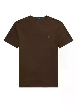 Polo Ralph Lauren Logo-detail Cotton T-shirt - Brown
