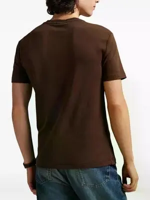 Polo Ralph Lauren Logo-detail Cotton T-shirt - Brown
