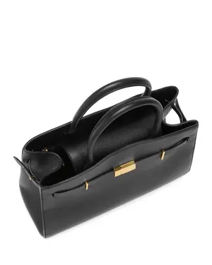 DEMELLIER The Mini Hudson Top Handle Bag - Black