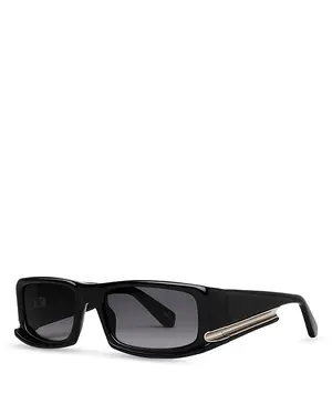 Chimi Rectangular Sunglasses - Black