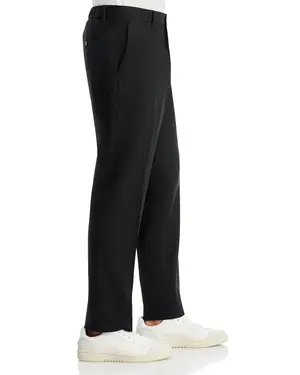 Vince Drawstring Performance Wool Trousers - Black
