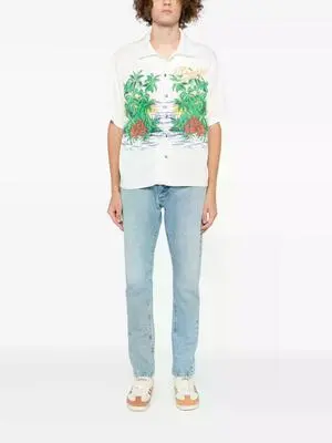 Palm Angels Logo-print Jeans
