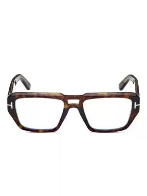 TOM FORD Square-frame Glasses - Brown