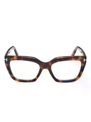 TOM FORD Square-frame Eyeglasses - Brown