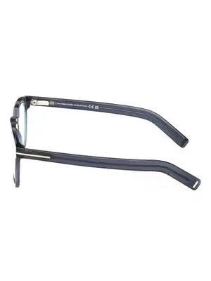 TOM FORD Round-frame Glasses - Blue