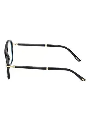 TOM FORD Hinge Detail Double-bridge Glasses - Black