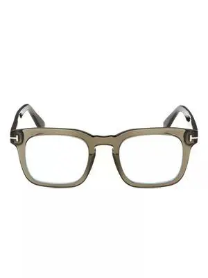 TOM FORD Eyeglasses Square Frame - Green