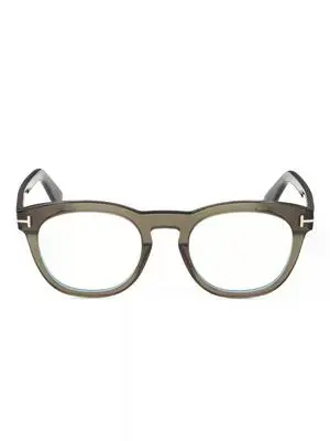 TOM FORD Round-frame Glasses - Grey