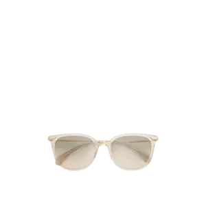 Moncler Korra Oval Sunglasses - White